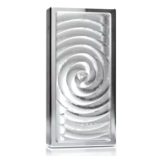 Scottsdale Mint 100oz King Silver Stacker Bar - Gold Silver Naples